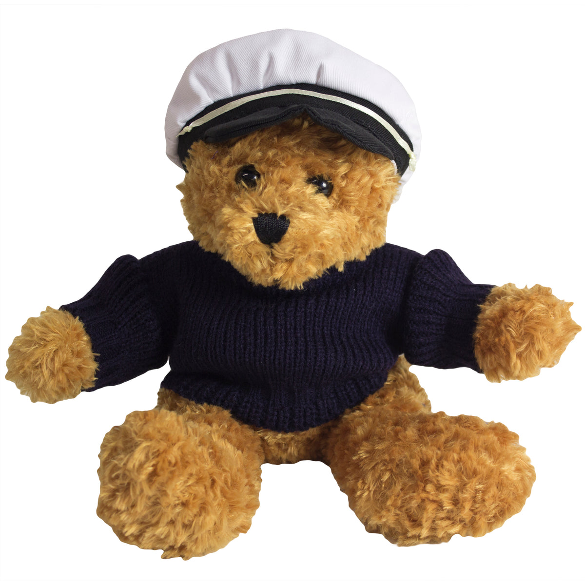 Toffee Bear with Captain's Hat Outfit – Channel Island Toys
