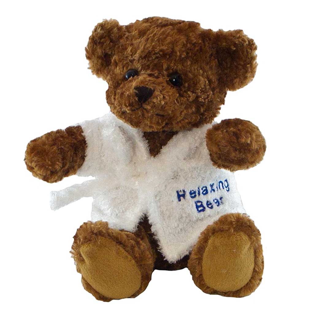 Bruno Bear with Personalised Bathrobe – Channel Island Toys