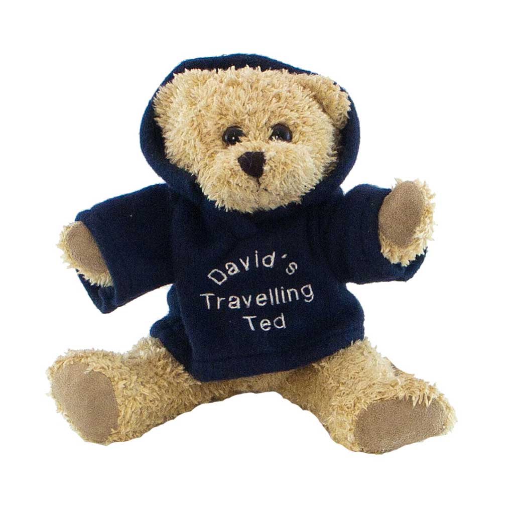 Floss Bear with Personalised Hoody – Channel Island Toys